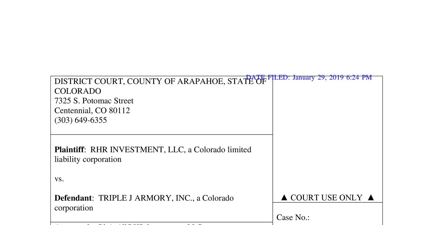 19CV30231 Complaint.pdf | DocDroid