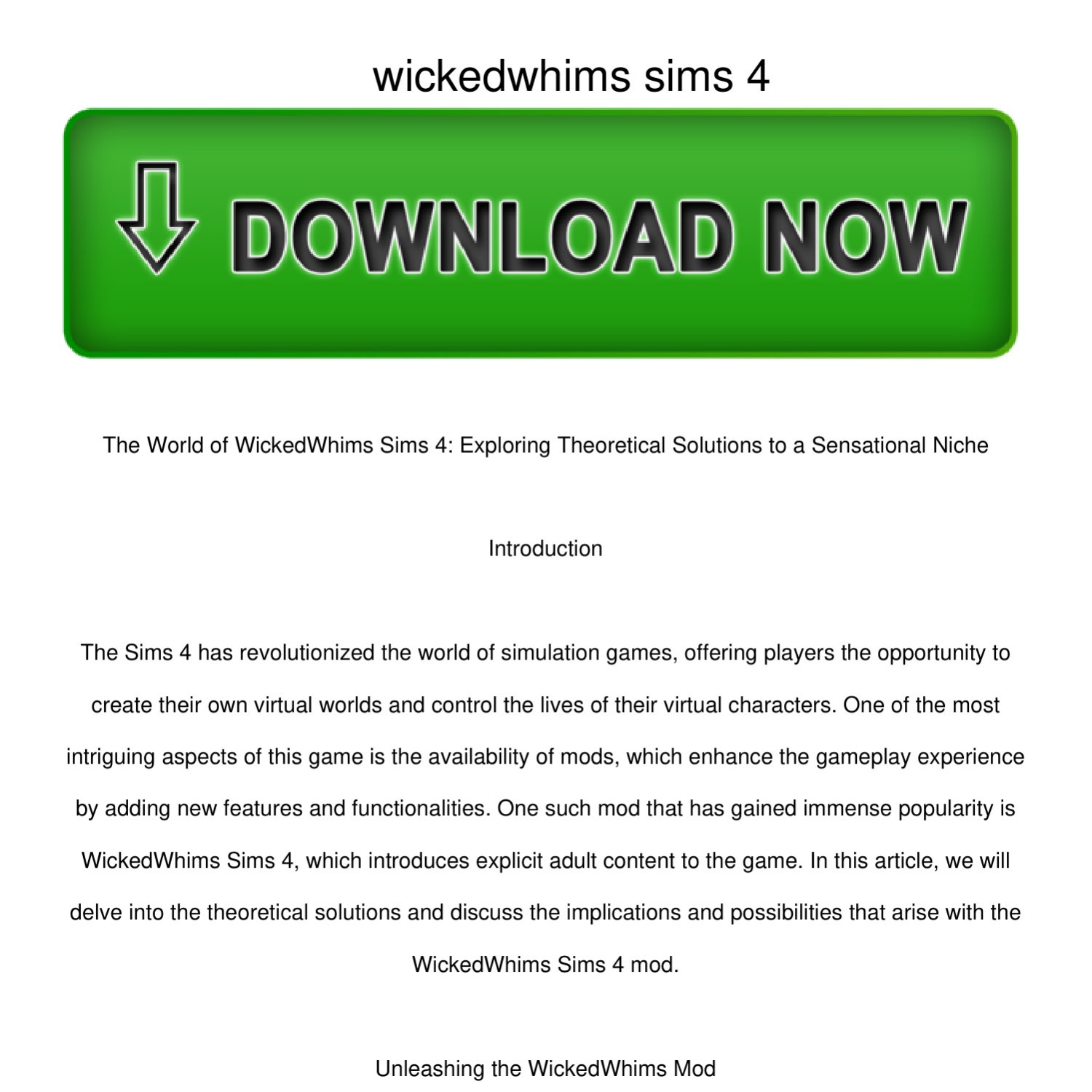 wickedwhims-sims-4.pdf | DocDroid
