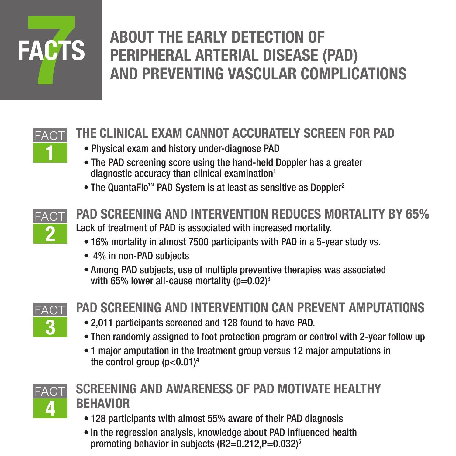 QuantaFlo - 7 Facts About Peripheral Arterial Disease PAD.pdf | DocDroid