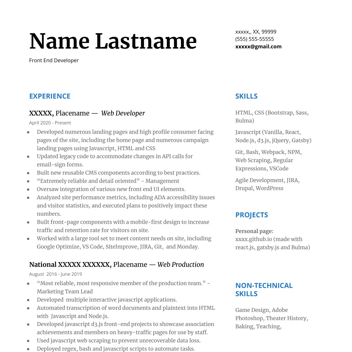 anonymized resume.pdf | DocDroid