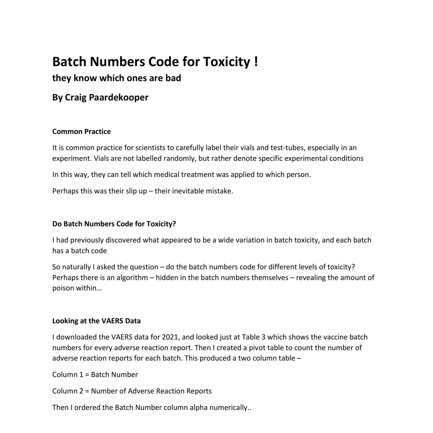 Batch Numbers Code For Toxicity.pdf | DocDroid