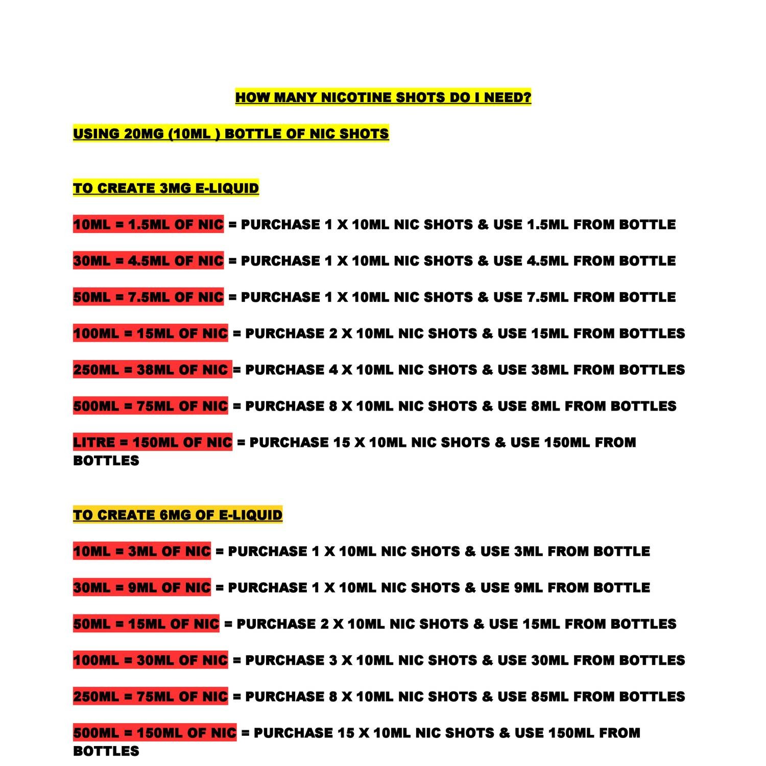 NEW NIC SHOT CALCULATOR.odt | DocDroid
