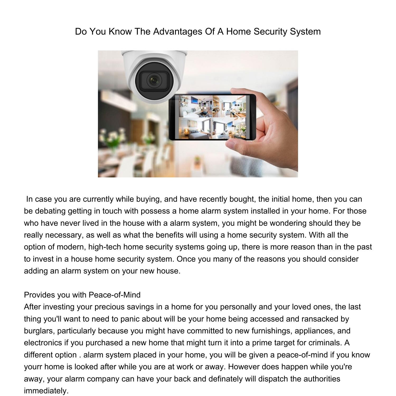 DoYouKnowTheAdvantagesOfAHomeSecuritySystem506.pdf | DocDroid