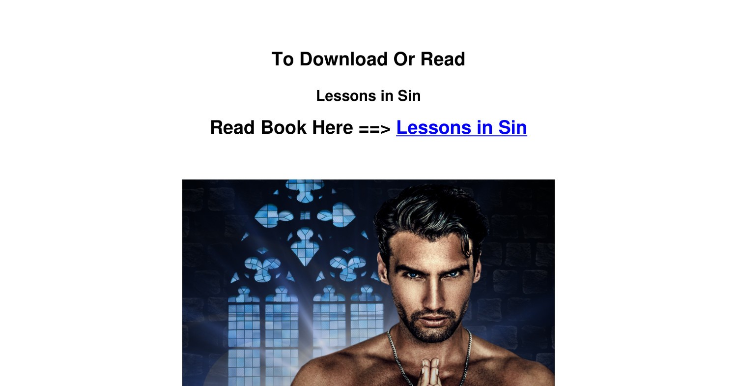DOWNLOAD ePub Lessons in Sin BY Pam Godwin.pdf | DocDroid