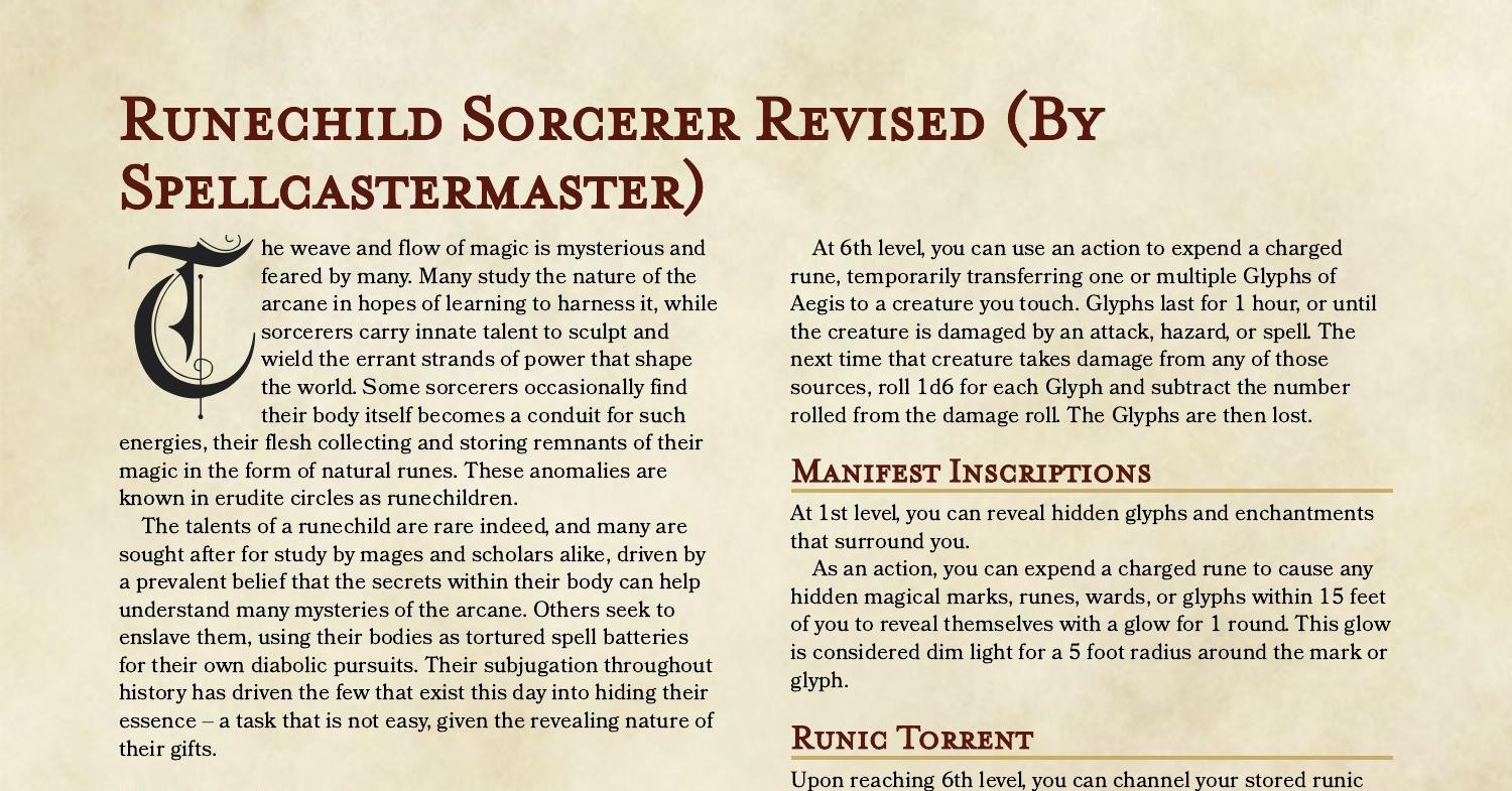 Runechild Revised.pdf | DocDroid