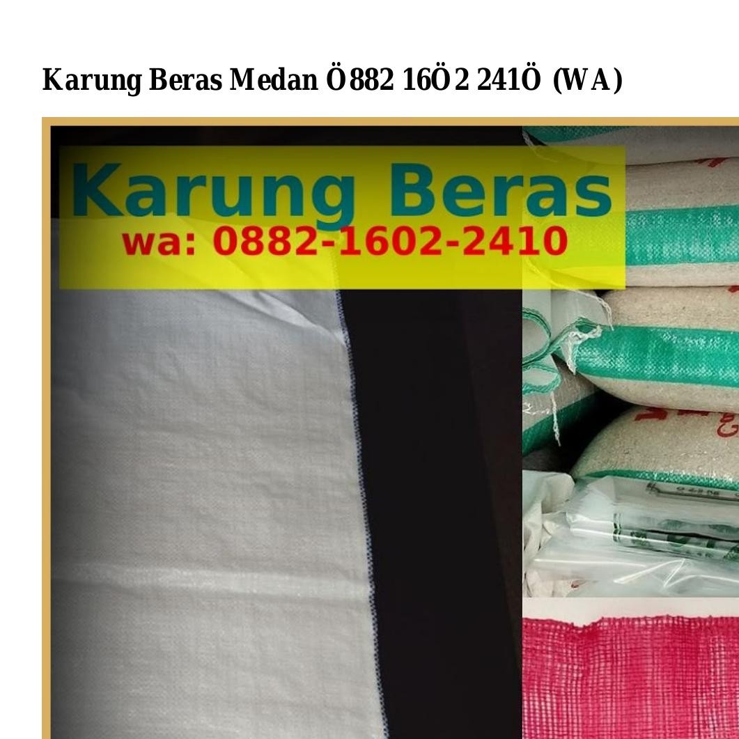 Karung Beras Medan.pdf | DocDroid