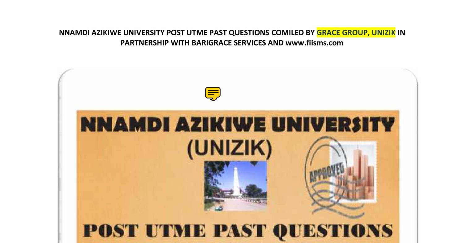 UNIZIK POST UTME ENGR..pdf | DocDroid