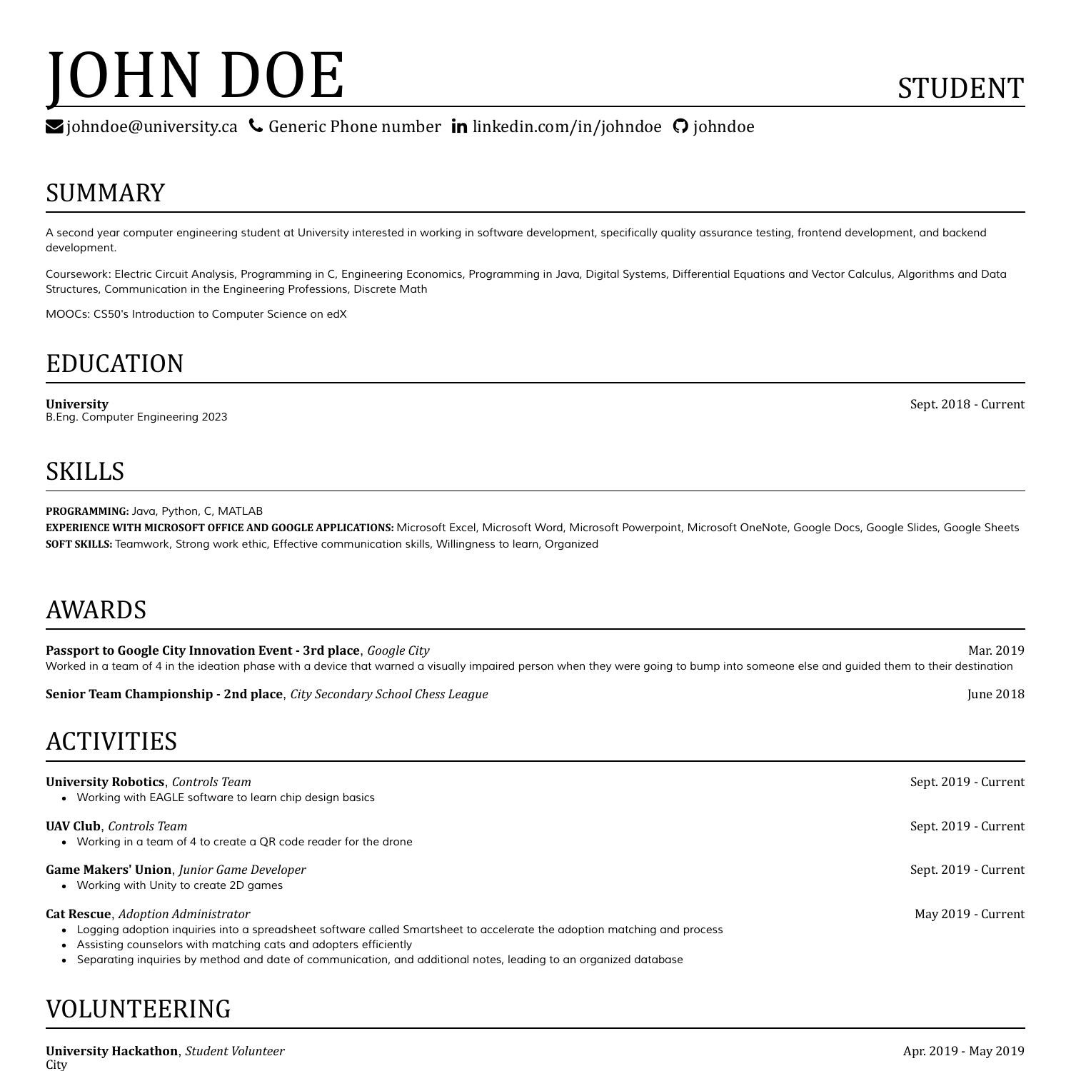 Generic _ Resume.pdf | DocDroid