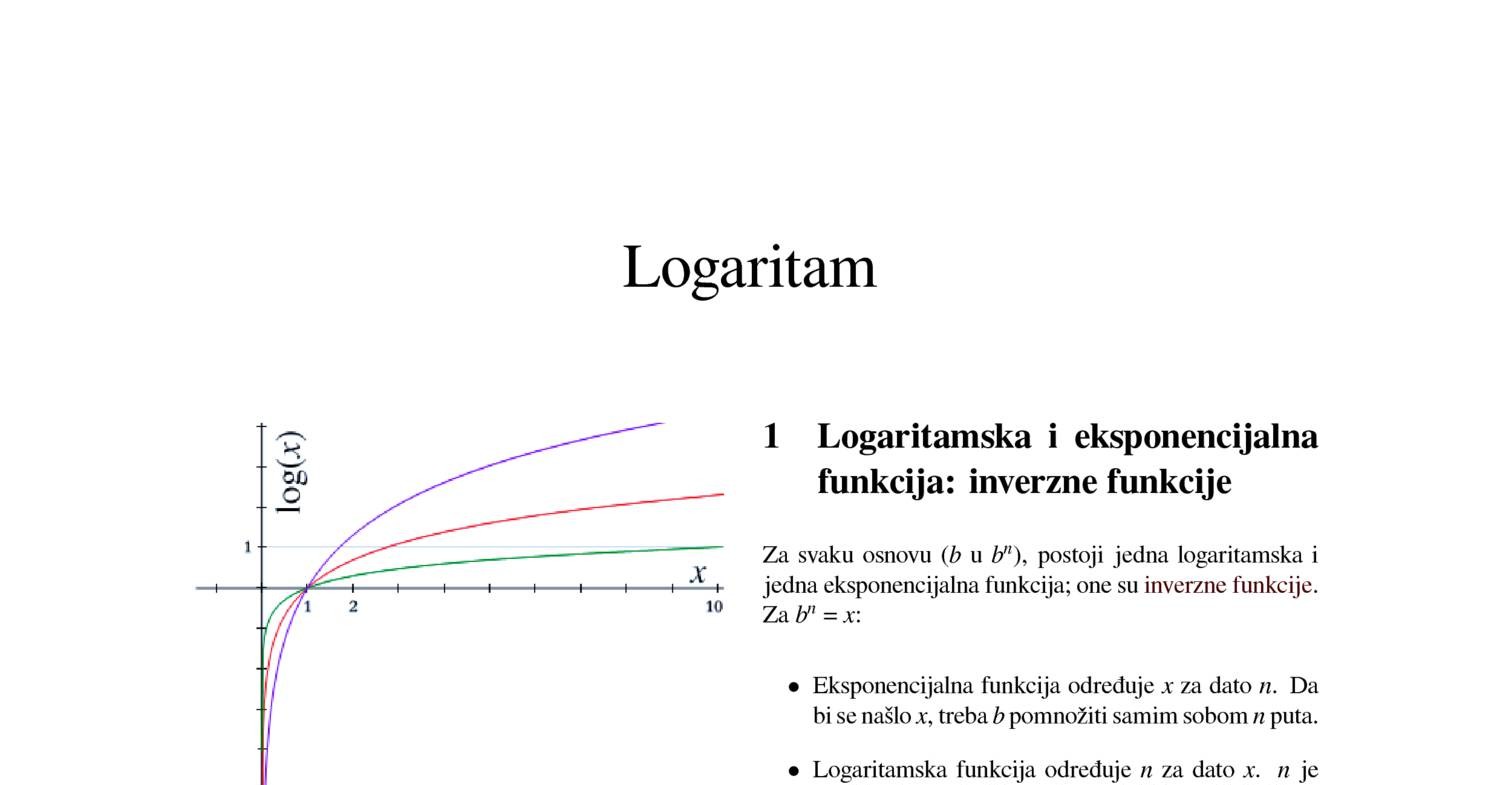 Logaritam - opća priča.pdf | DocDroid