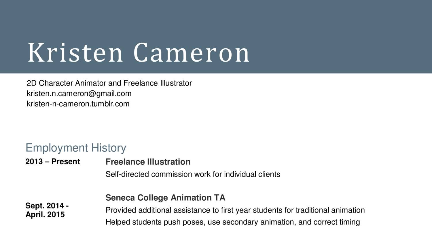 Kristen Cameron - resume - internet copy.pdf | DocDroid