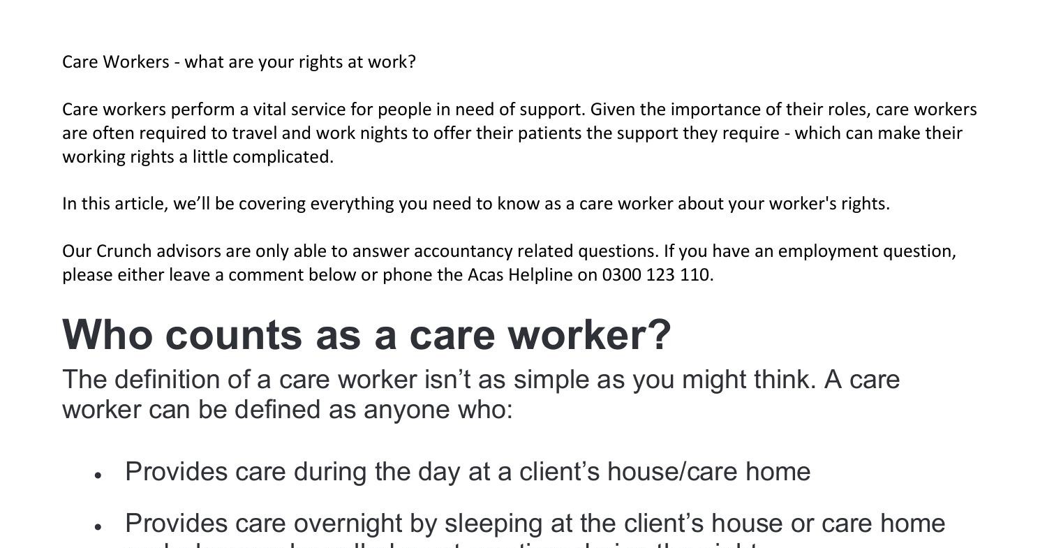 Care Workers Rights.pdf | DocDroid