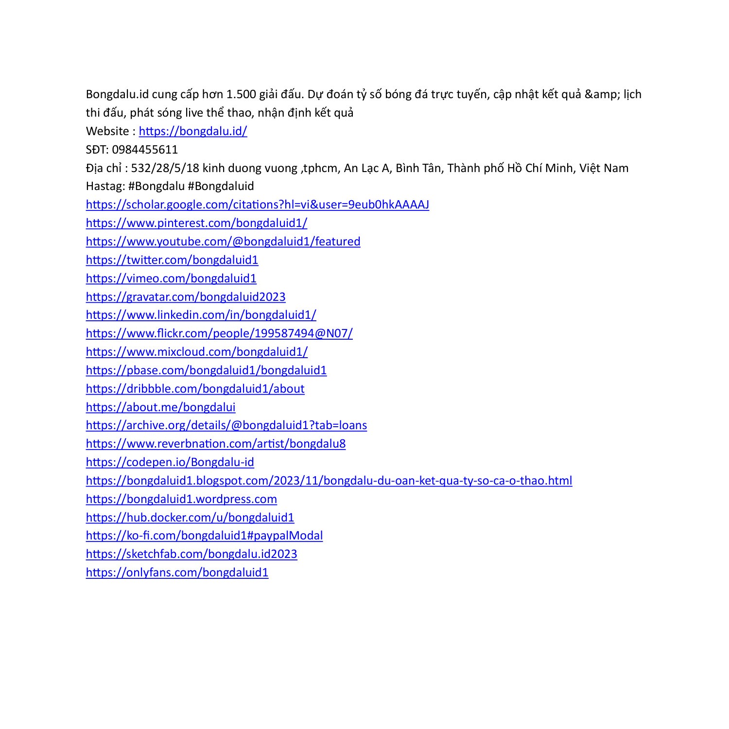 Bongdalu.docx | DocDroid