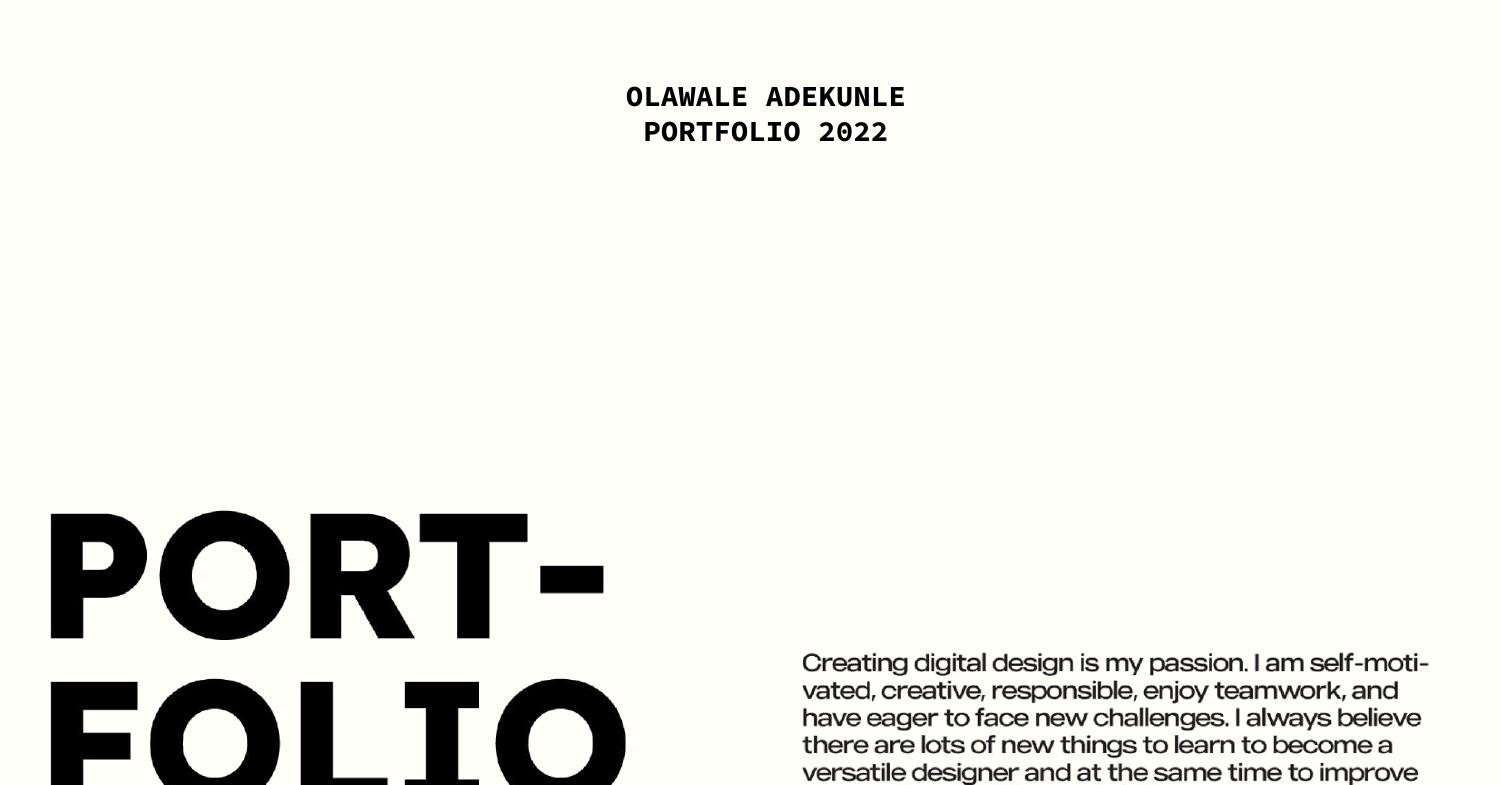 Olawale Portfolio .pdf | DocDroid