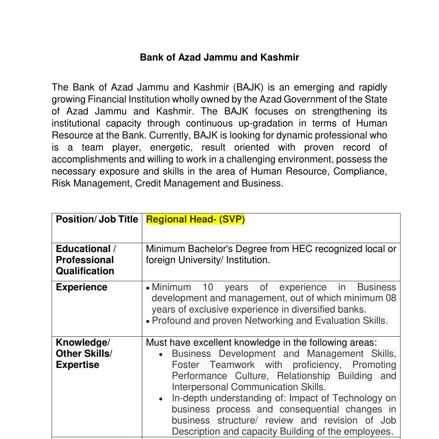 Regional Head- (SVP).pdf | DocDroid