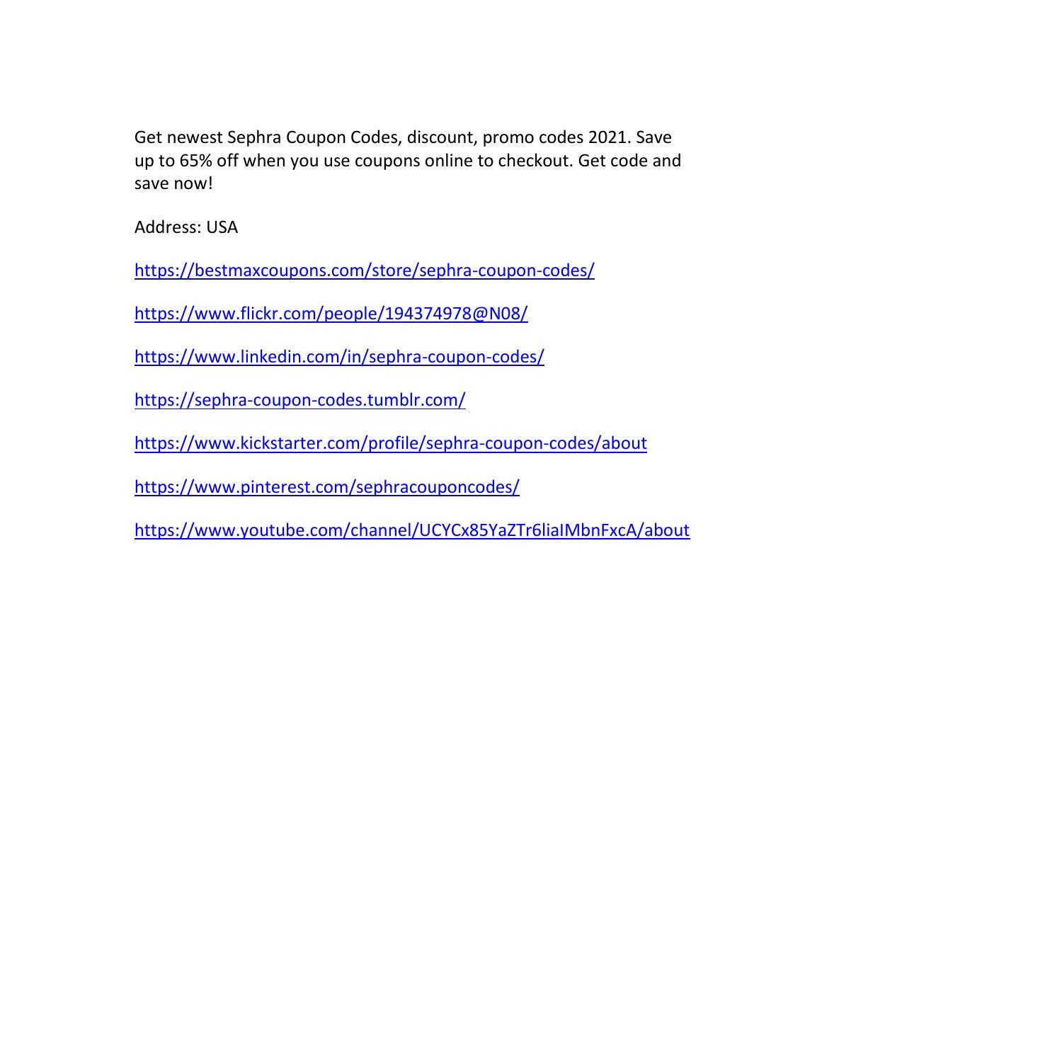 Sephra coupon code.docx | DocDroid