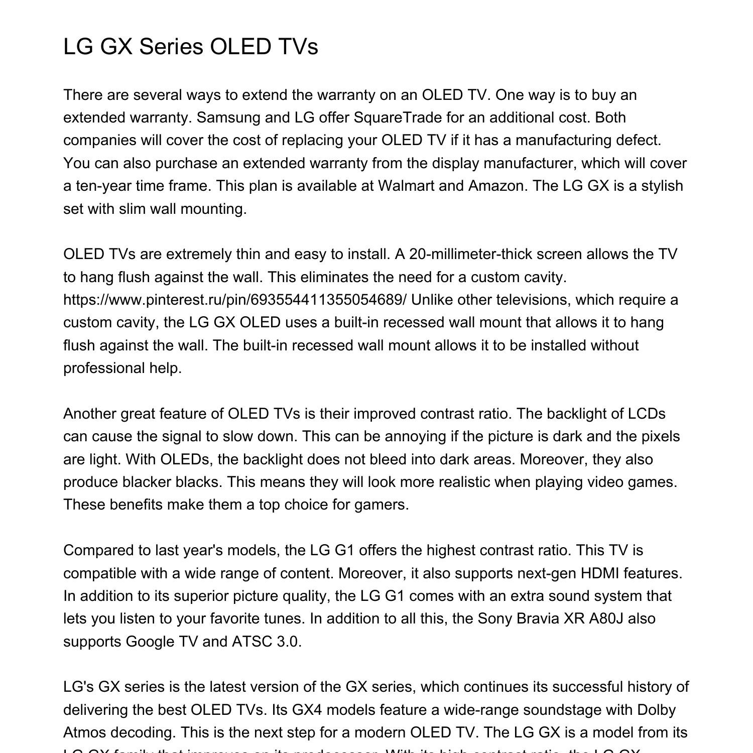 LG GX Series OLED TVsoeipb.pdf.pdf | DocDroid