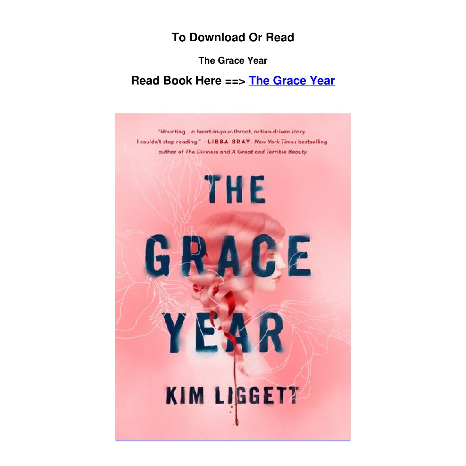 Download EPUB The Grace Year By Kim Liggett.pdf | DocDroid