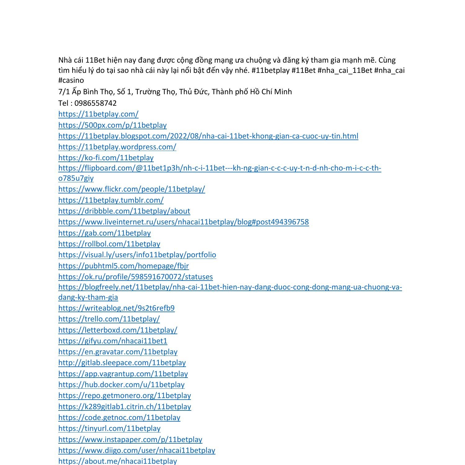 11Bet.docx | DocDroid