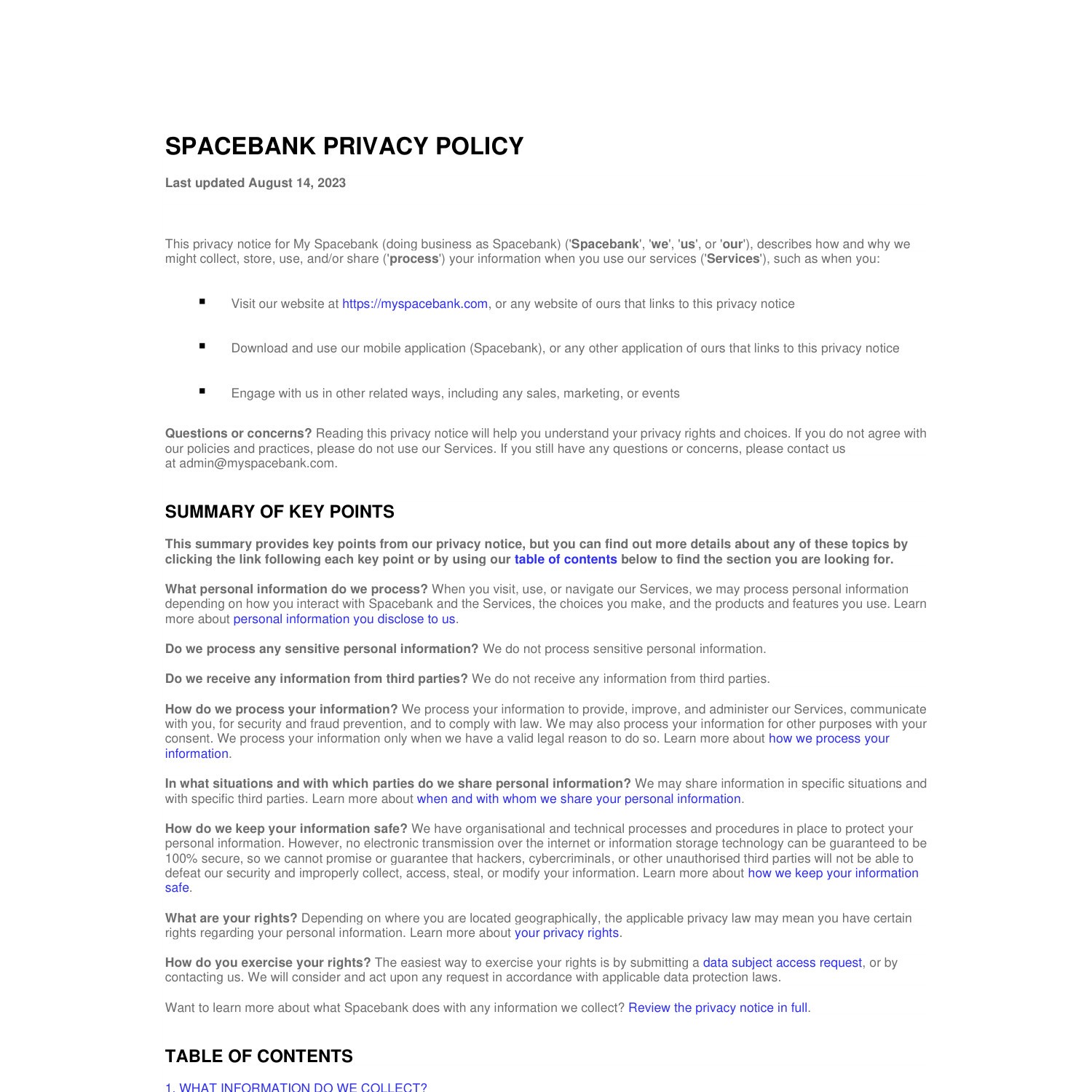 PRIVACY POLICY.docx | DocDroid