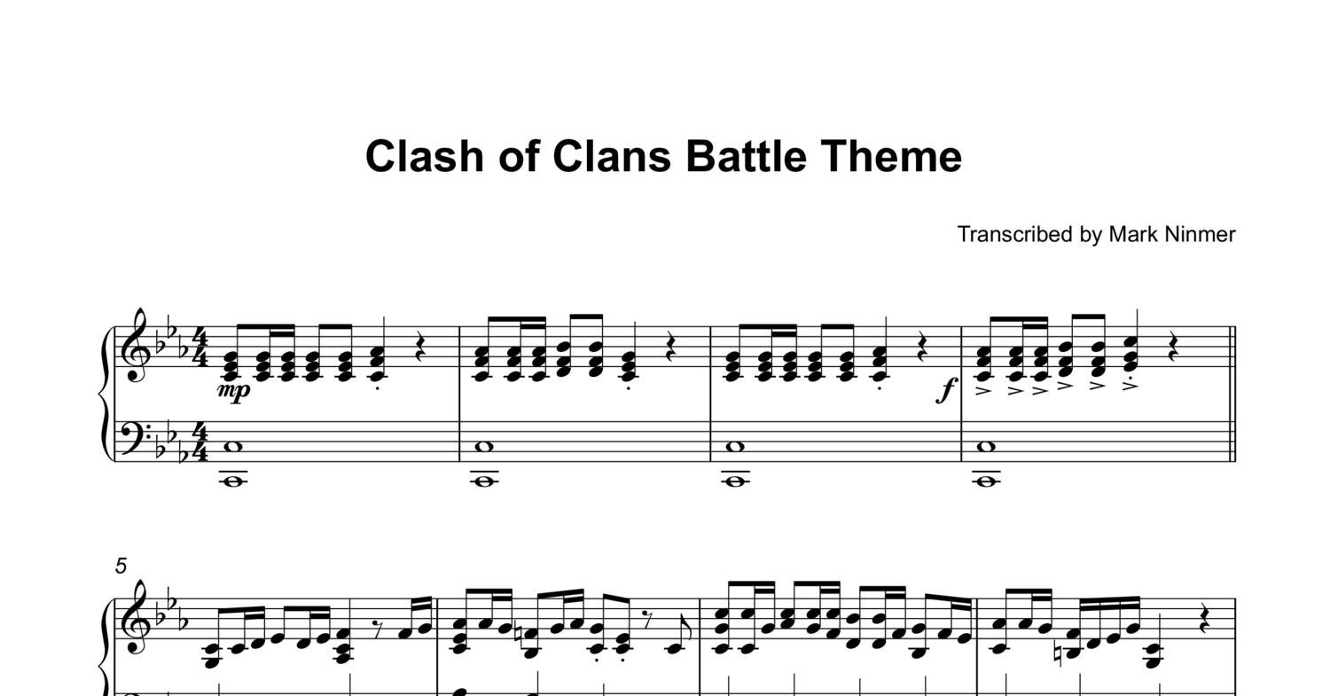 Clash of Clans Battle Theme - Full Score.pdf | DocDroid