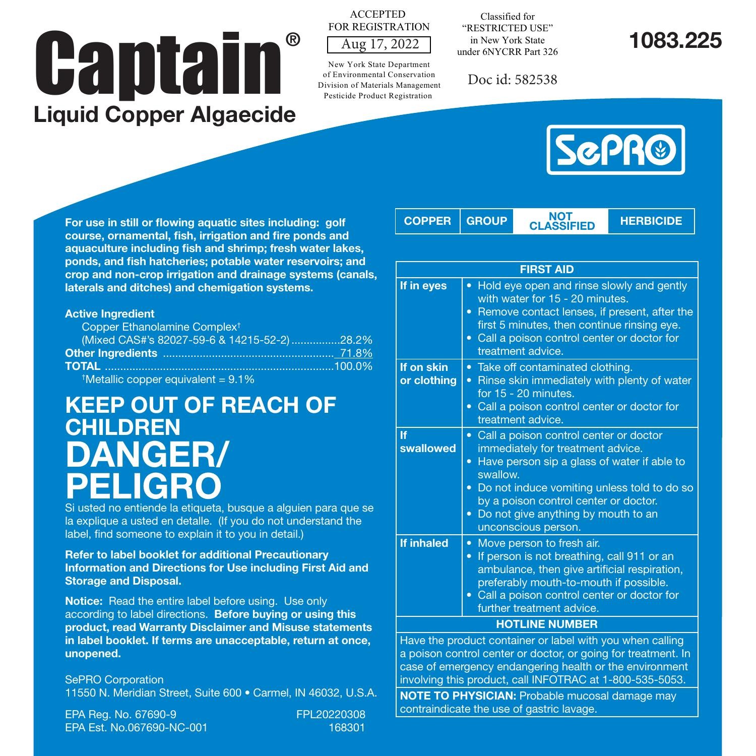 Captain Primary Label Aug. 17, 2022.pdf | DocDroid