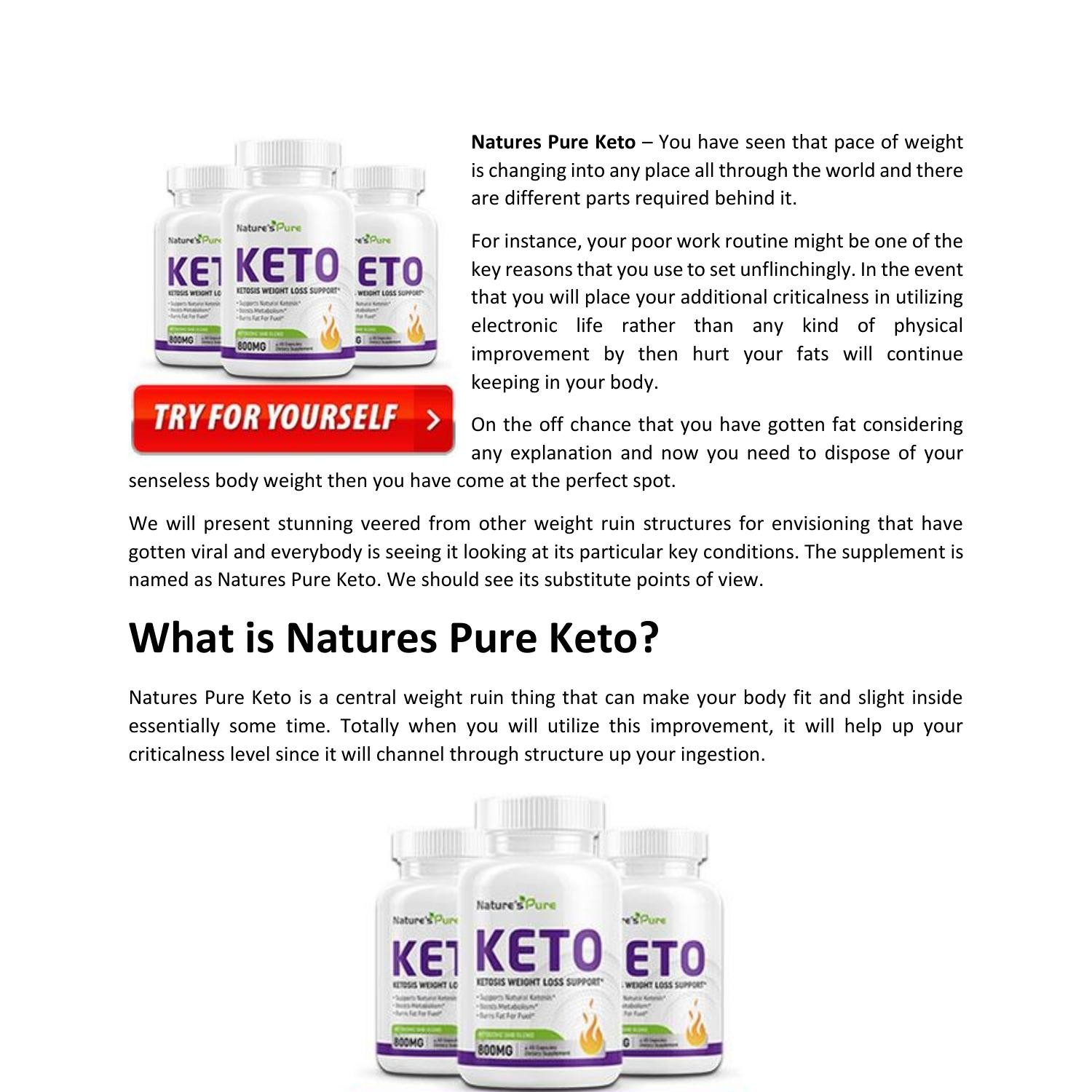 Natures Pure Keto.docx | DocDroid