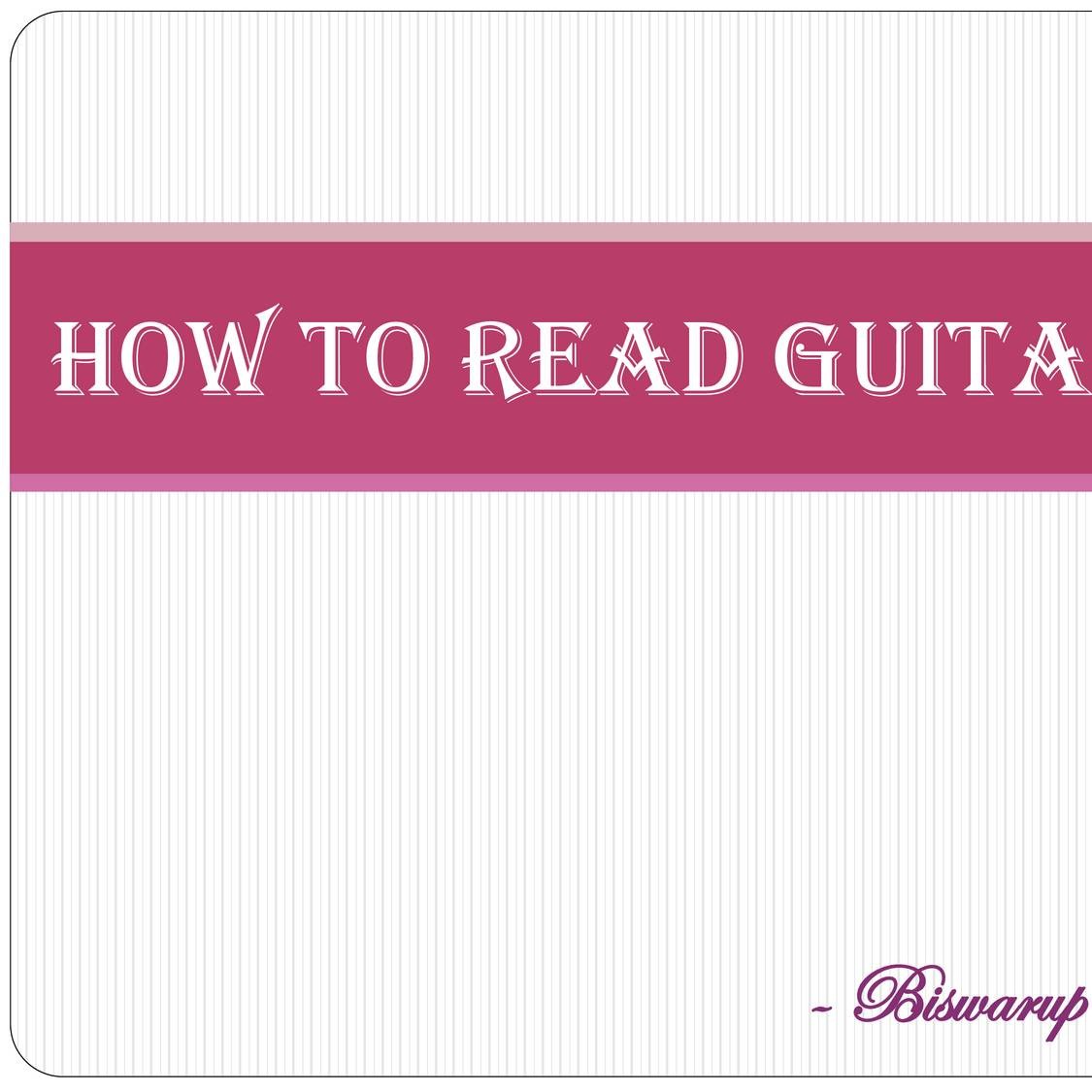 How To Read Guitar Tab Pdf Docdroid