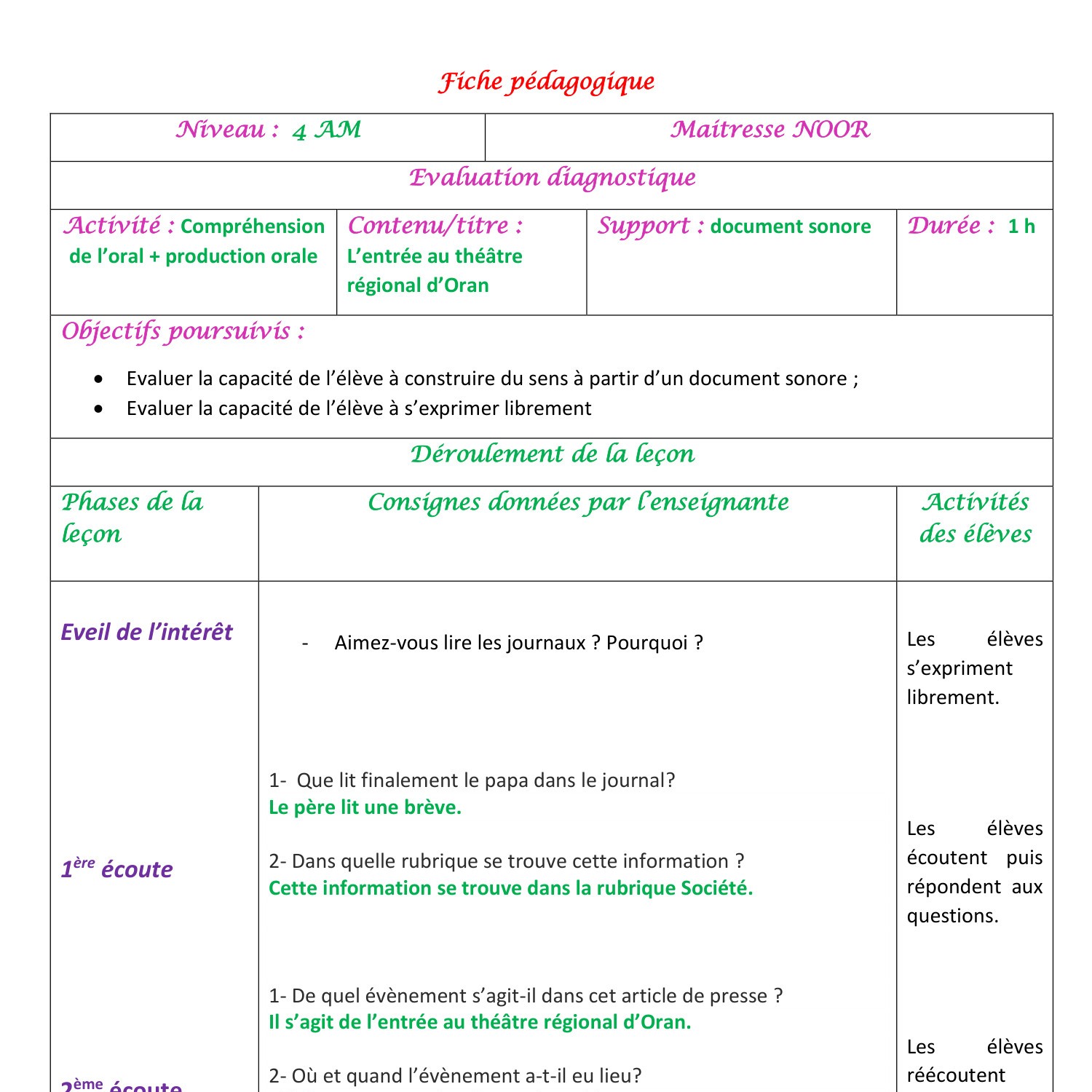évaluation diagnostique CO + PO.docx | DocDroid