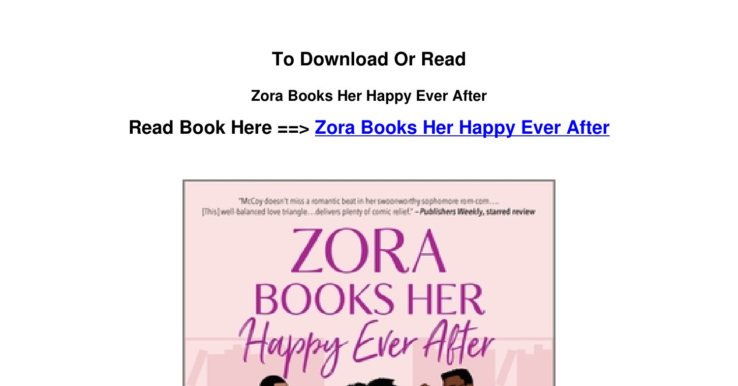 PDF DOWNLOAD Zora Books Her Happy Ever After BY Taj McCoy.pdf | DocDroid