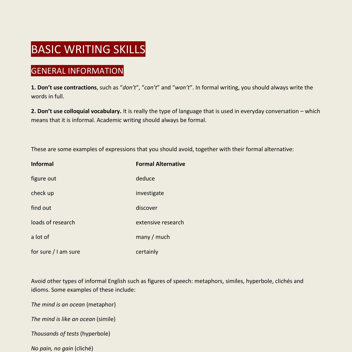 General Writing Skills.pdf | DocDroid