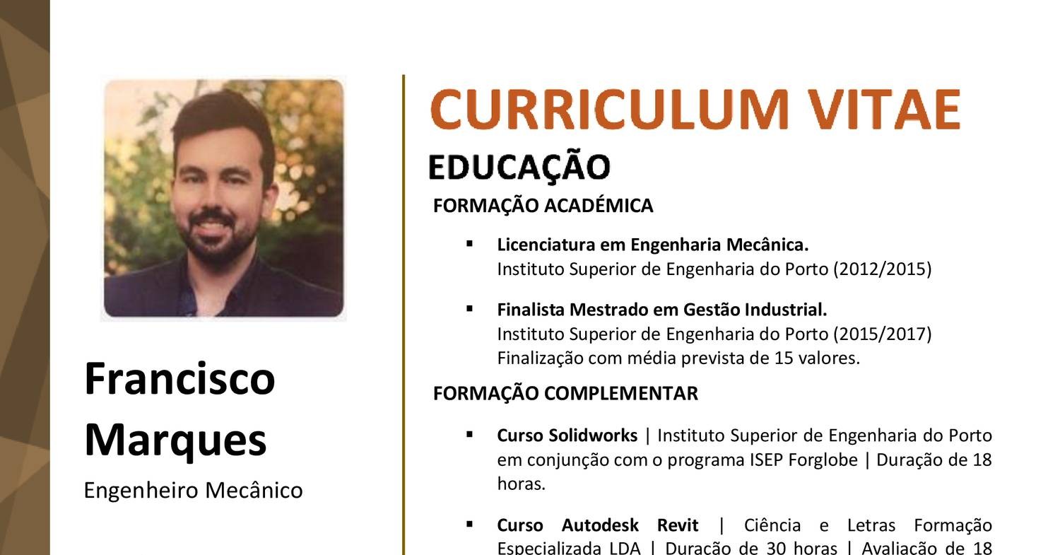 Francisco Marques - Curriculum Vitae.pdf | DocDroid