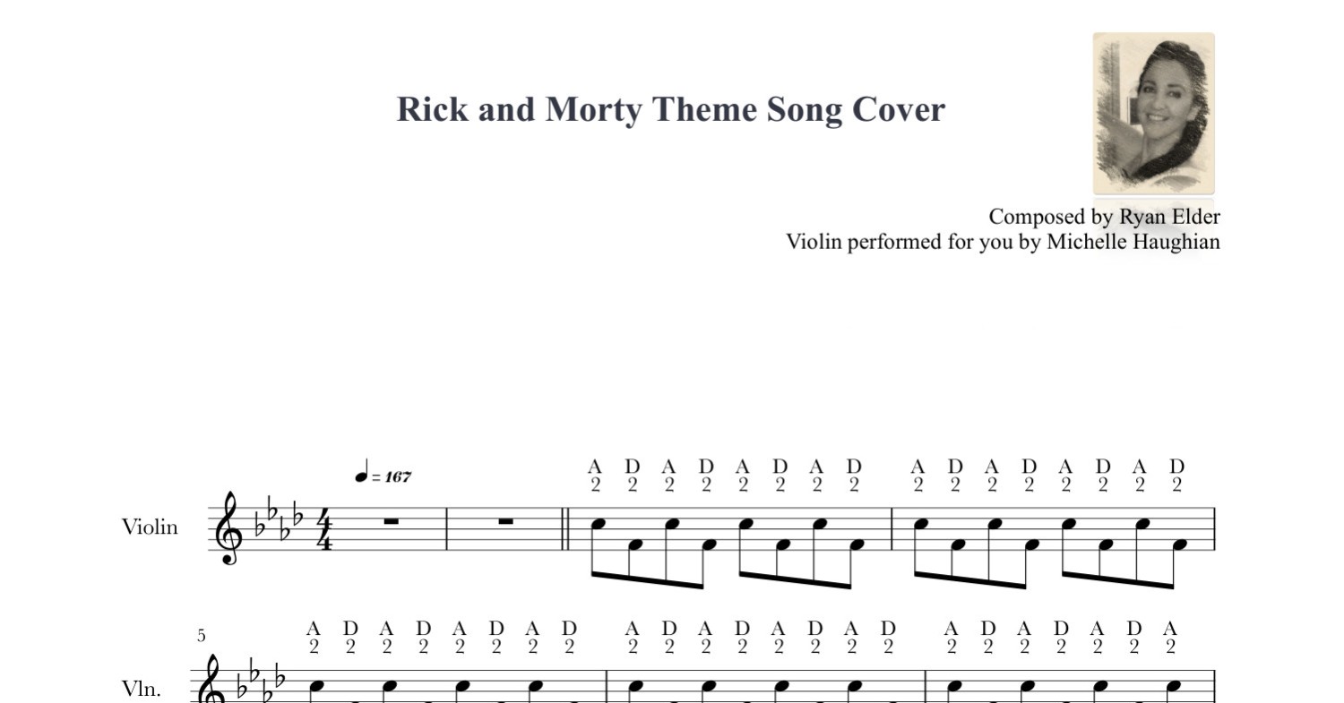 Rick and Morty Theme Song Cover .pdf | DocDroid