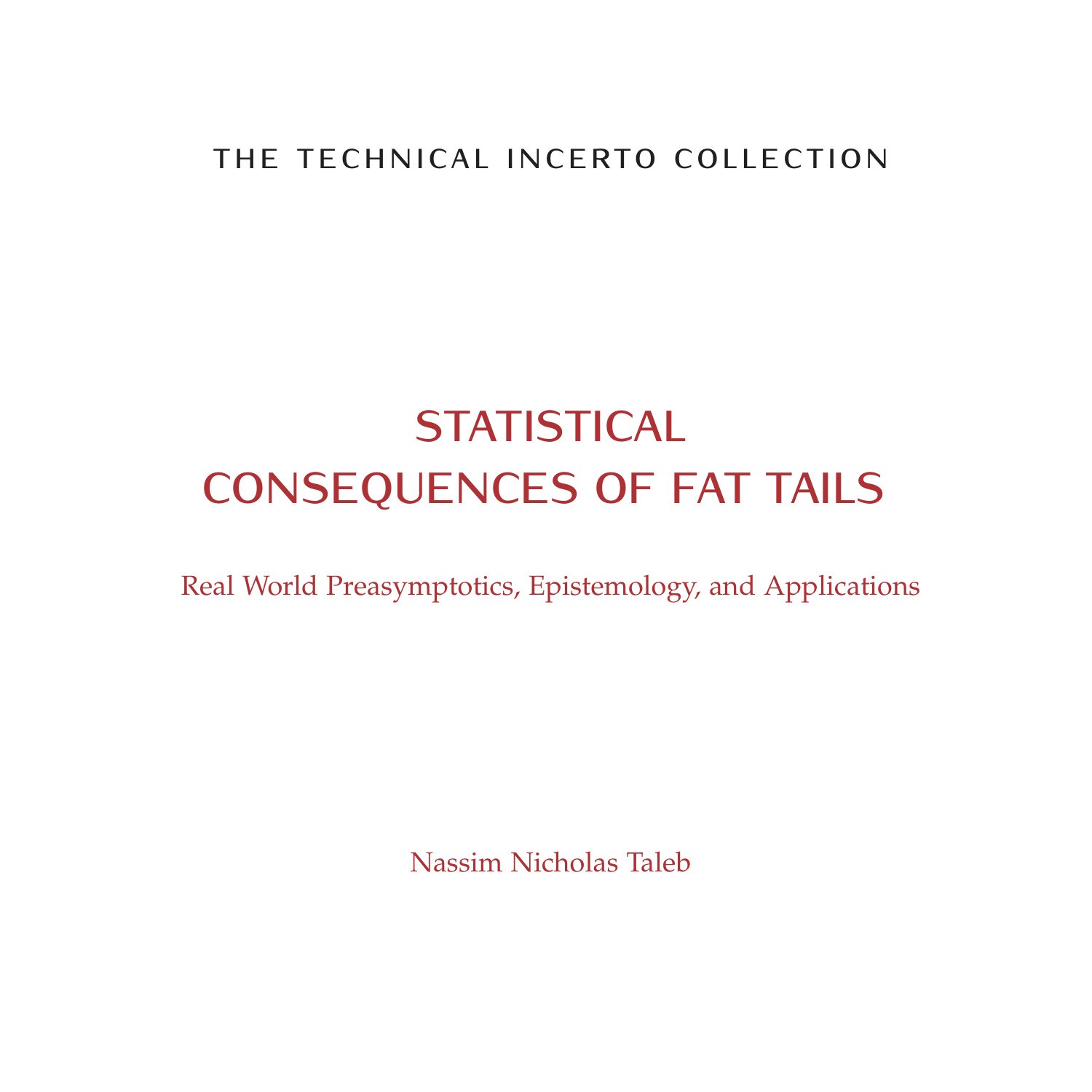Technical_Incerto_Collection_Nassim_Nicholas_Taleb_Statistical ...