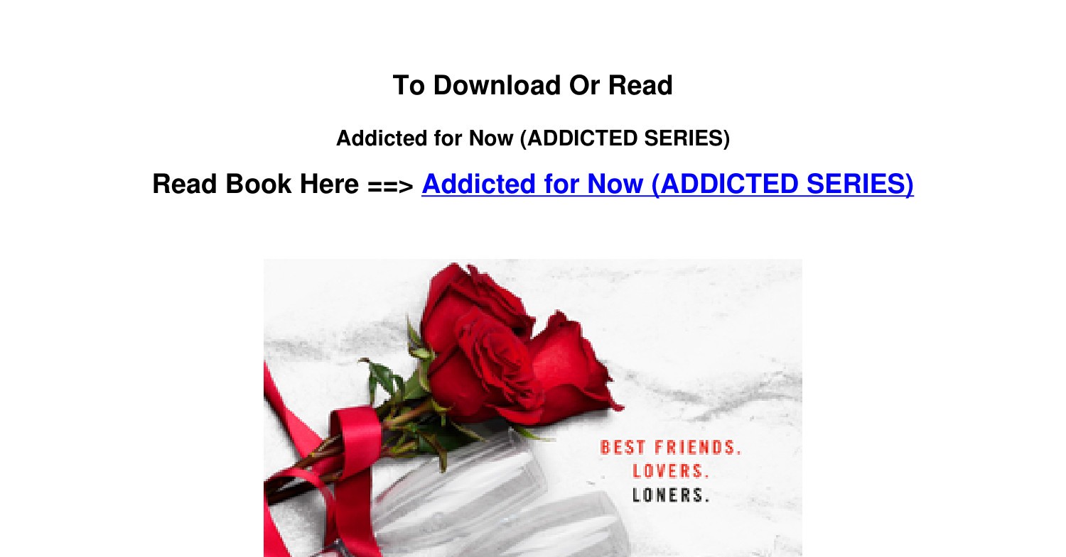 ePub DOWNLOAD Addicted for Now ADDICTED SERIES BY Krista Ritchie.pdf ...