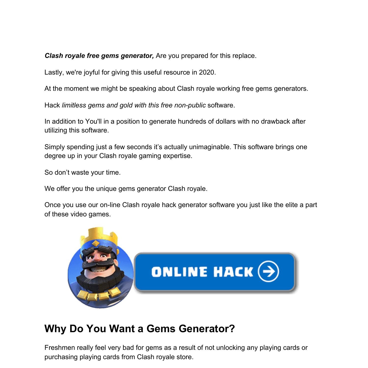 Clash Royale Generator.pdf | DocDroid