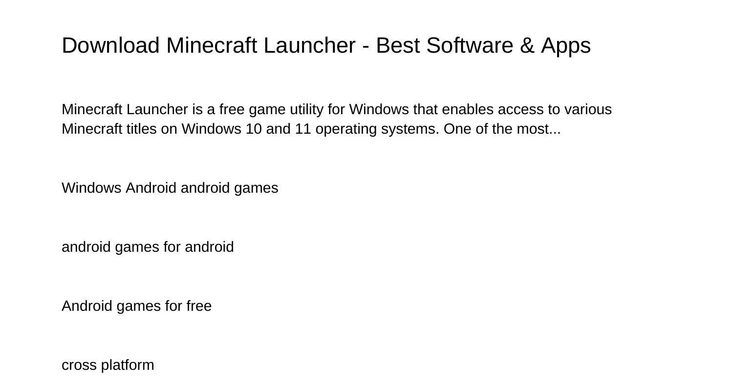 Download Minecraft Launcher Best Software Appsukpdc.pdf.pdf | DocDroid