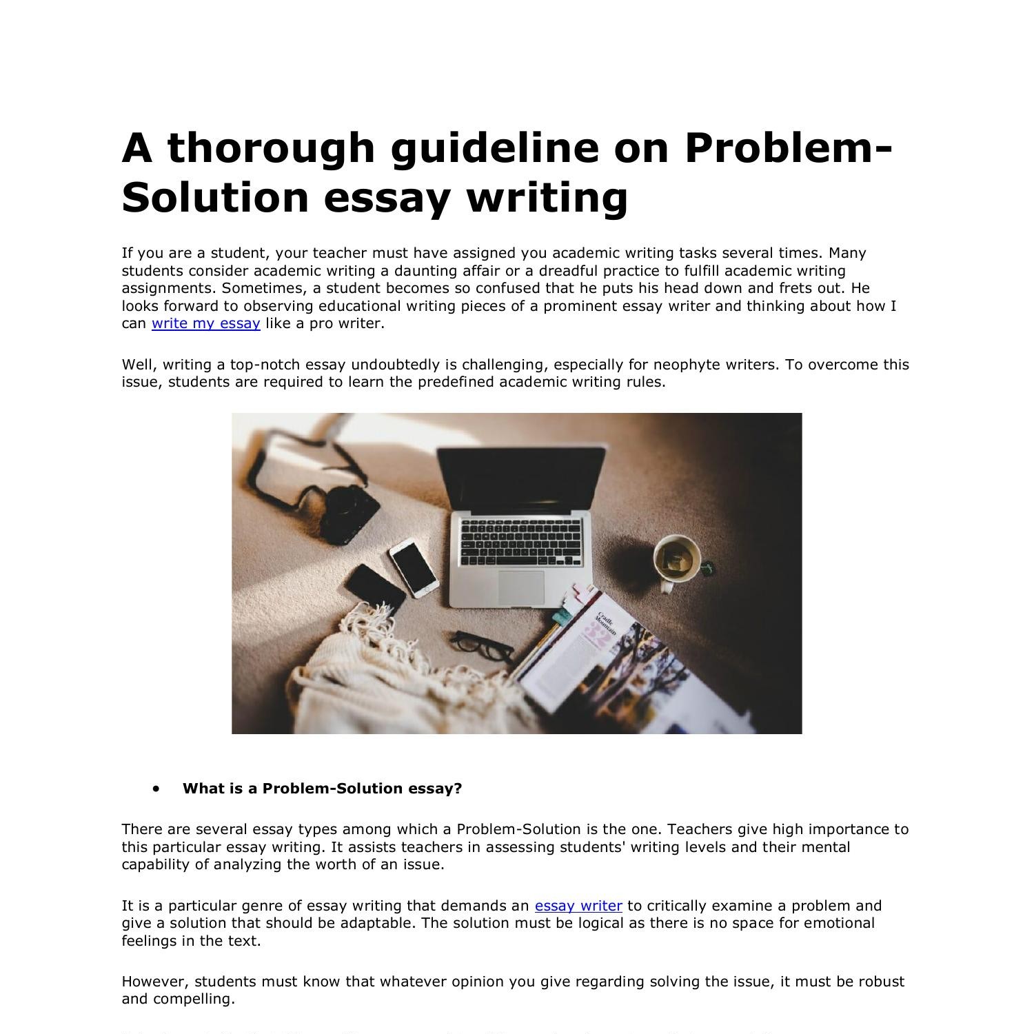 A thorough guideline on Problem-Solution essay writing.pdf | DocDroid