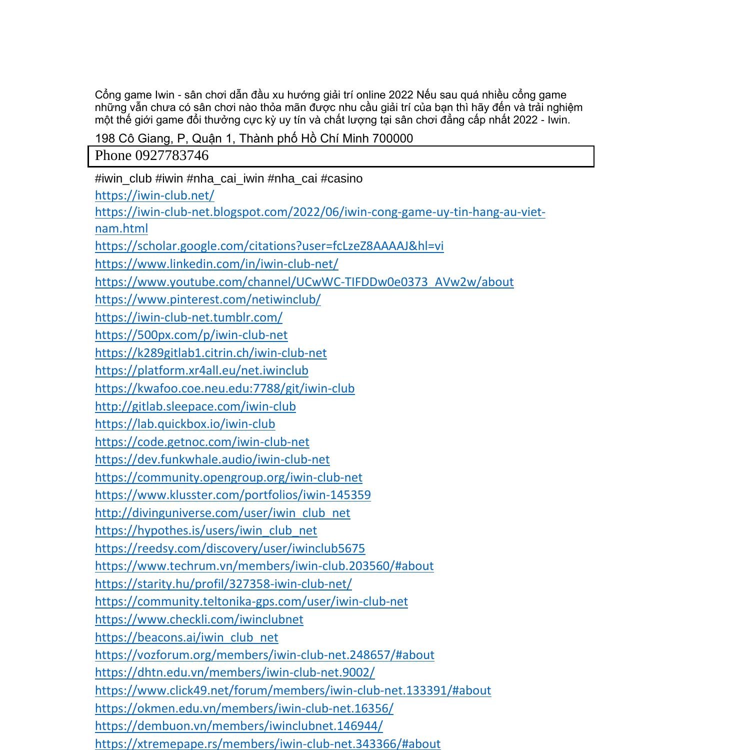 Cổng game Iwin.docx | DocDroid