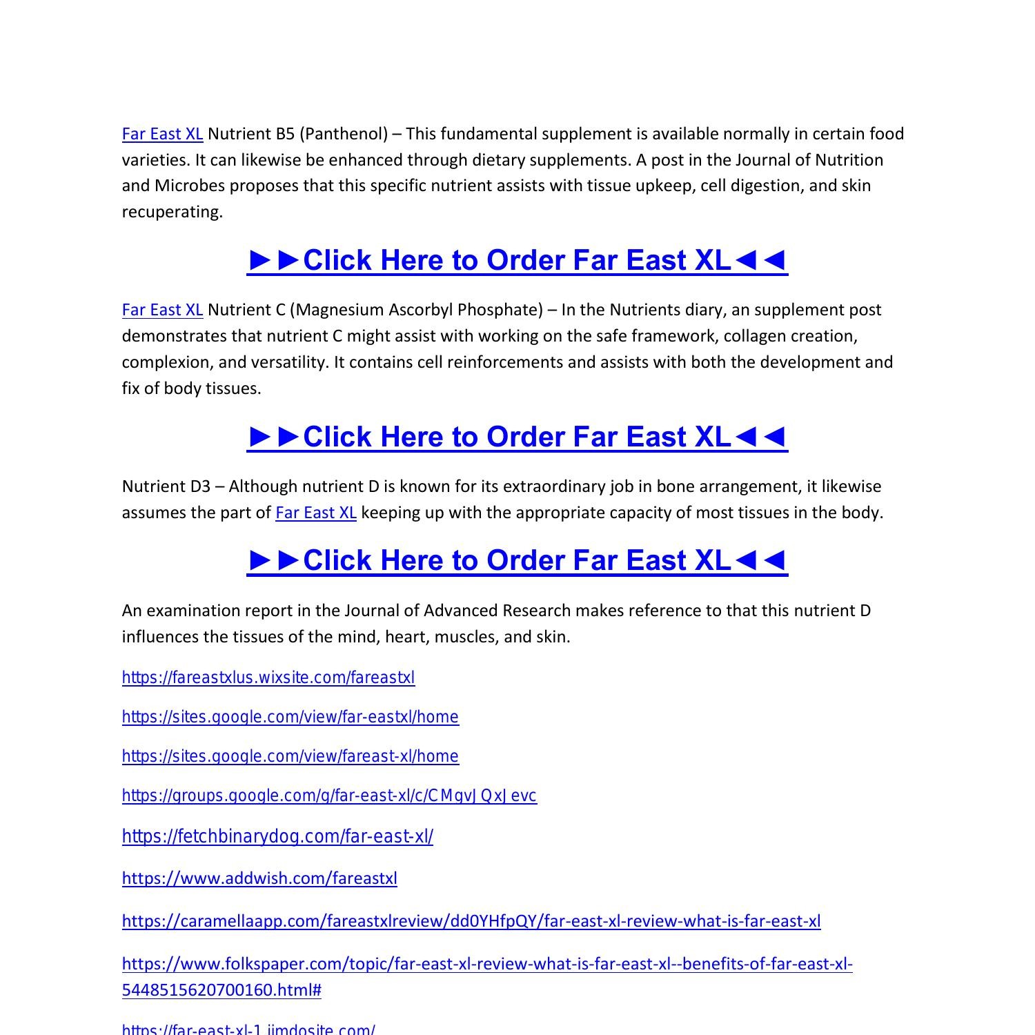 Far East XL.docx | DocDroid