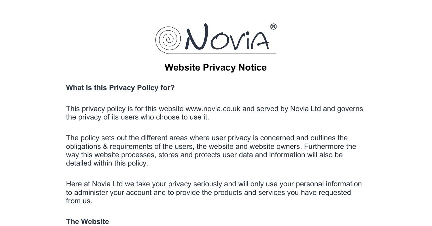 Website privacy notice.pdf | DocDroid