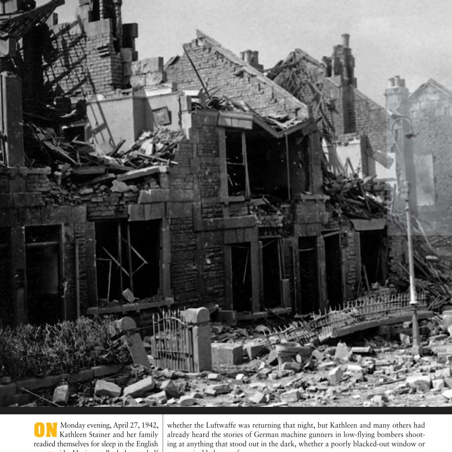 Blitz comes to Bath, WWII Quarterly 2019-Winter (Vol.10 No.2).pdf ...