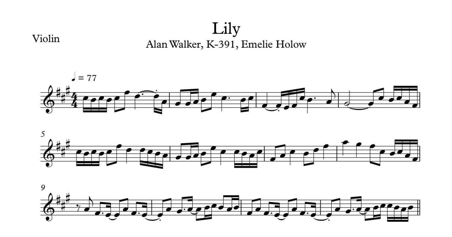 Lily Violin.pdf | DocDroid