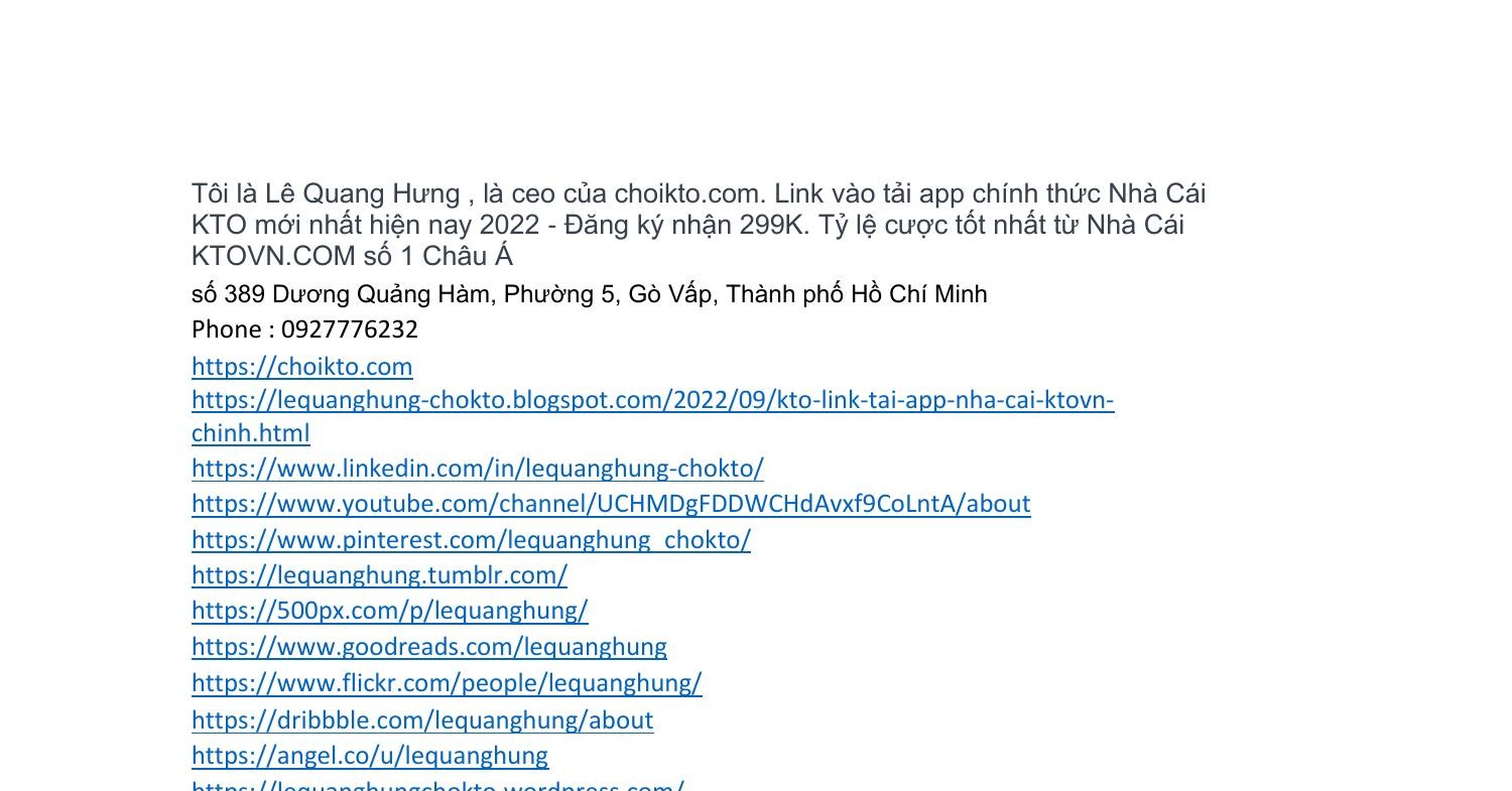 Lê Quang Hưng.docx | DocDroid