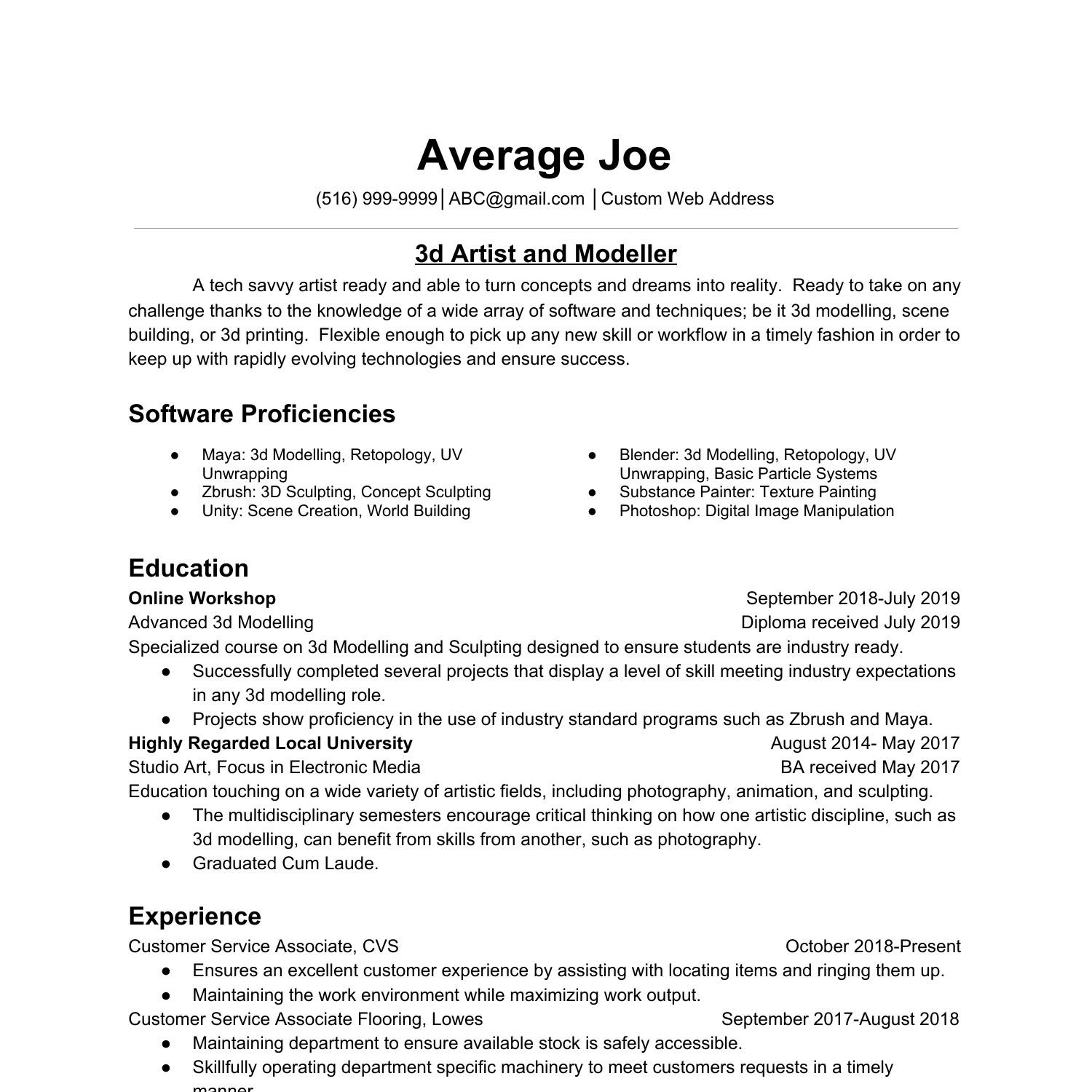 No name Resume for Web.pdf | DocDroid